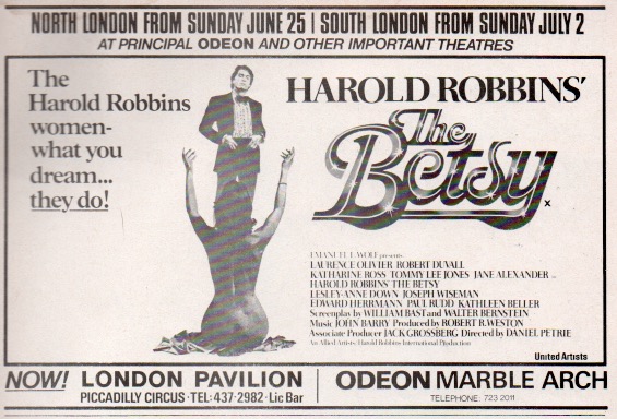Now Showing In These Cinemas: Classic Cult Movie Press Advertising ...