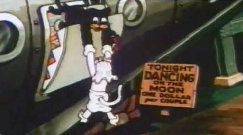 Dancing On The Moon - Classic Cartoon Romance With Another Girl ...